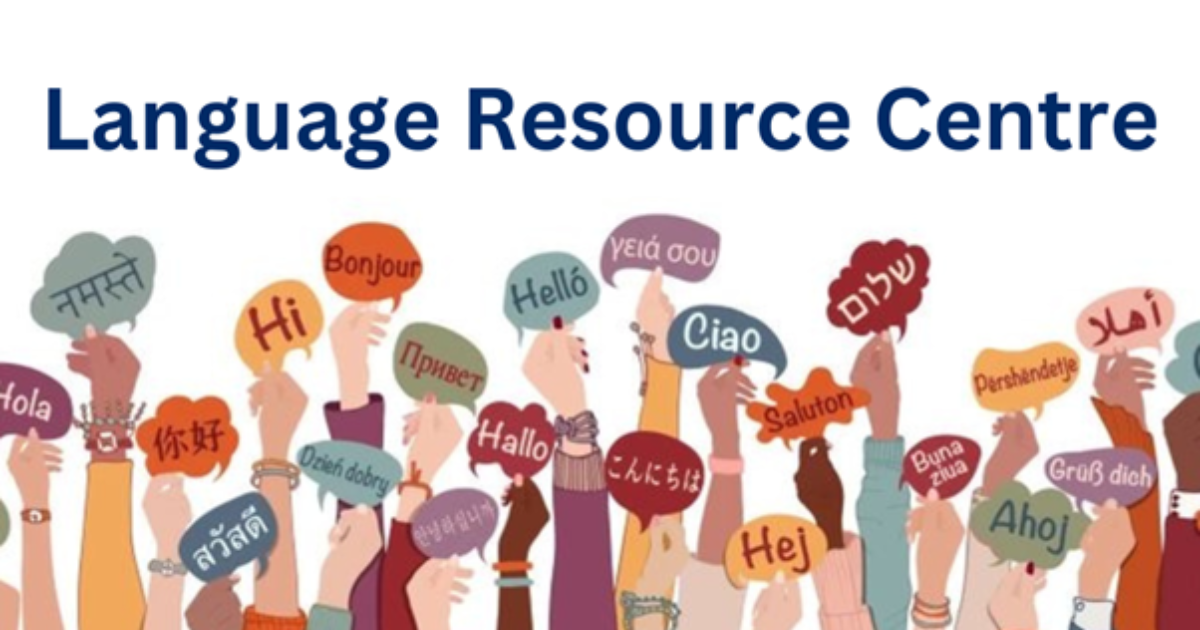 Explore the Language Resource Centre with me